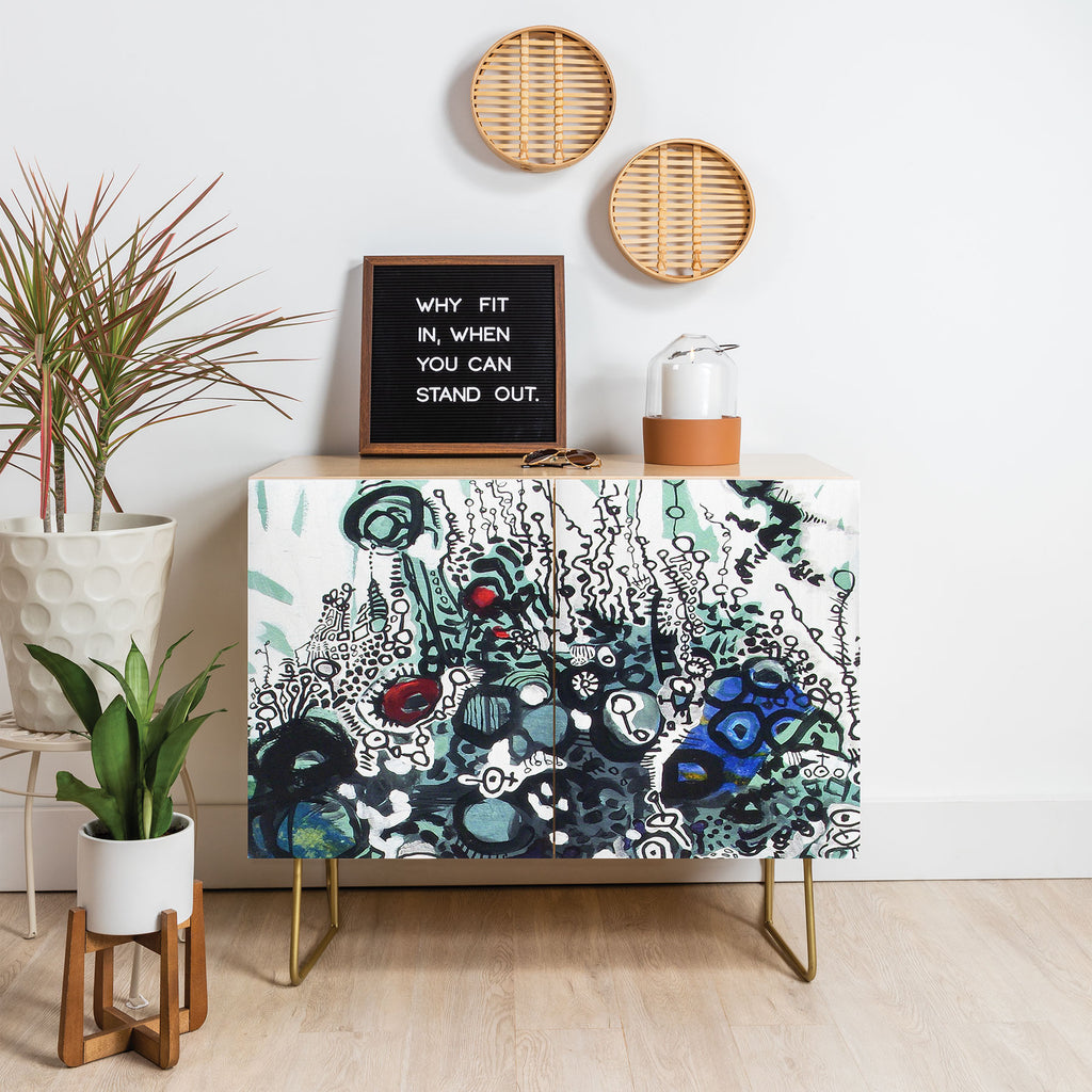 Tattoo You Credenza Deb Haugen