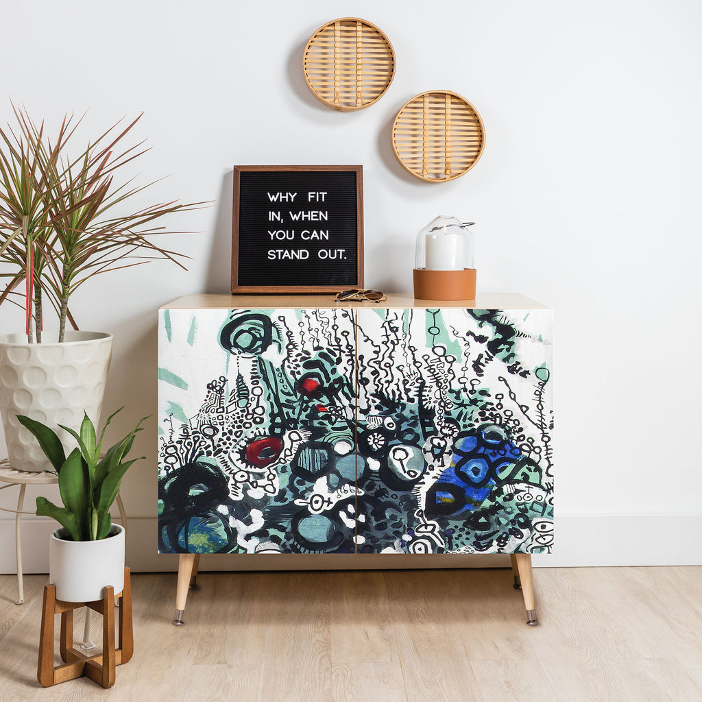 Tattoo You Credenza Deb Haugen