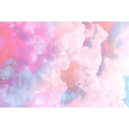 Candy Clouds Wall Mural Emanuela Carratoni