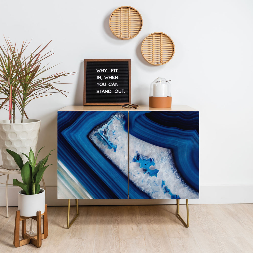 Deep Blue Agate Credenza Emanuela Carratoni