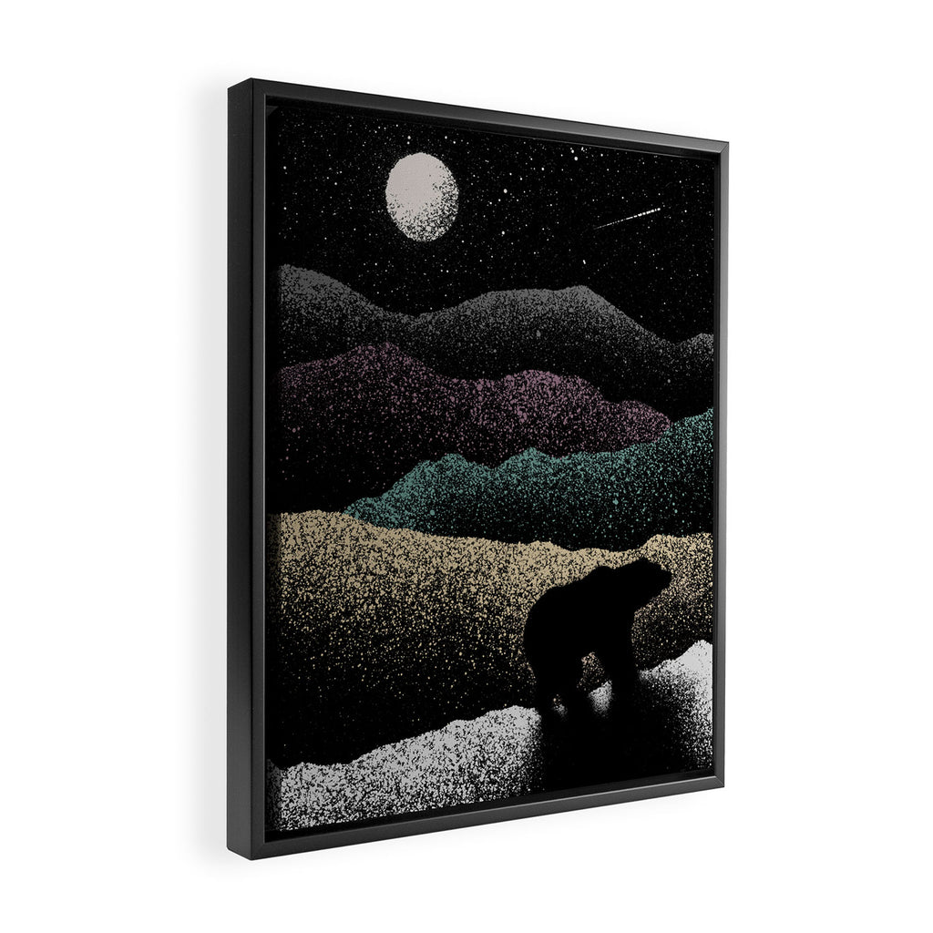 Wandering Bear Art Canvas Florent Bodart