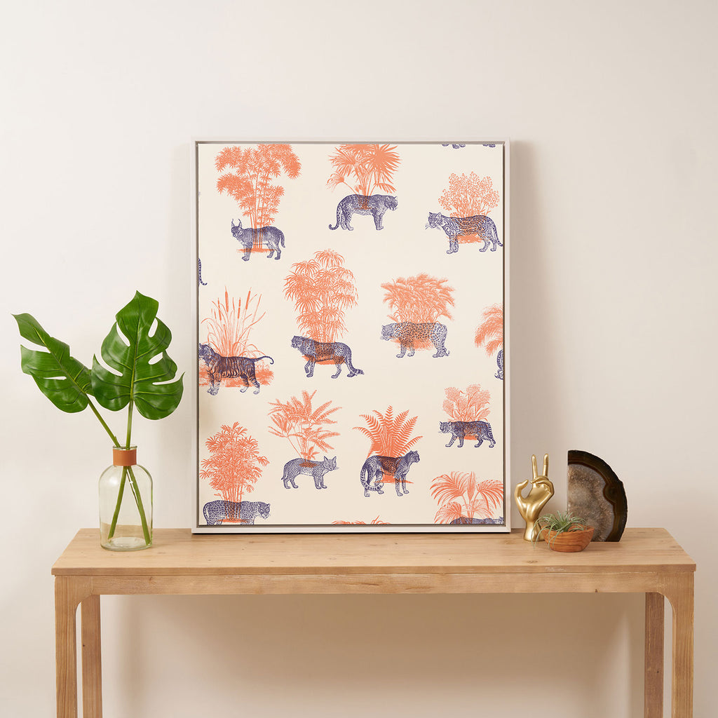 Where They Belong Tigers Art Canvas Florent Bodart