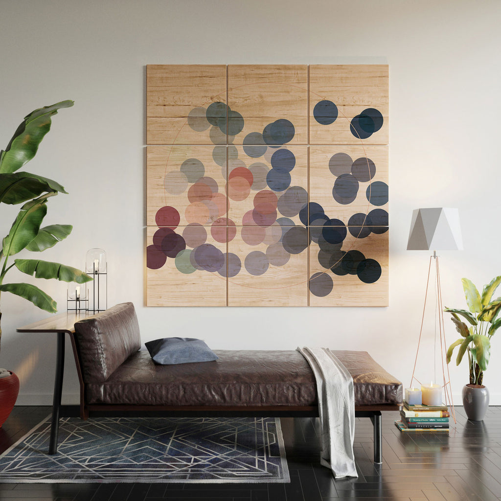 Wink Wink Wood Wall Mural Gabi