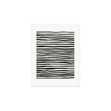 Black And Gold Stripes Art Print Georgiana Paraschiv