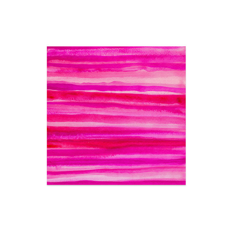 Raspberry Stripes Art Print Georgiana Paraschiv