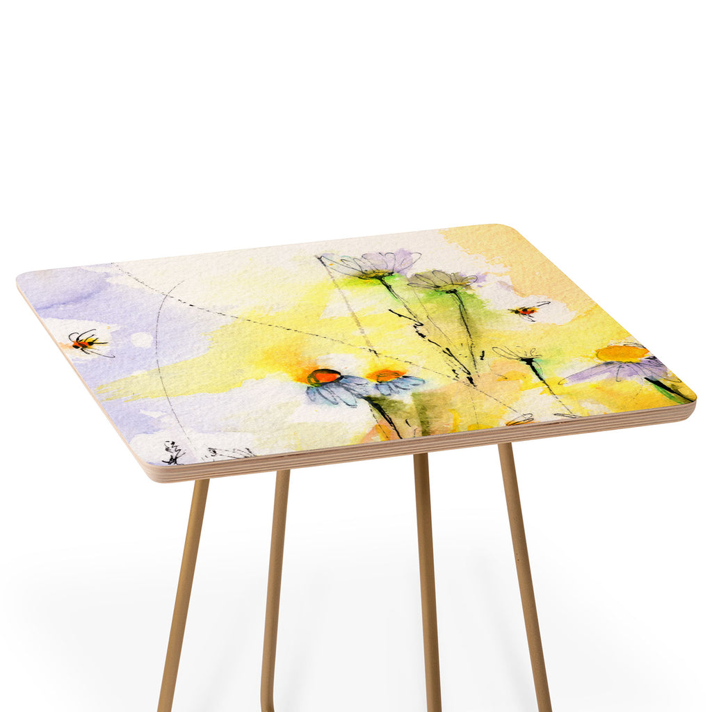 Chamomile Song Side Table Ginette Fine Art