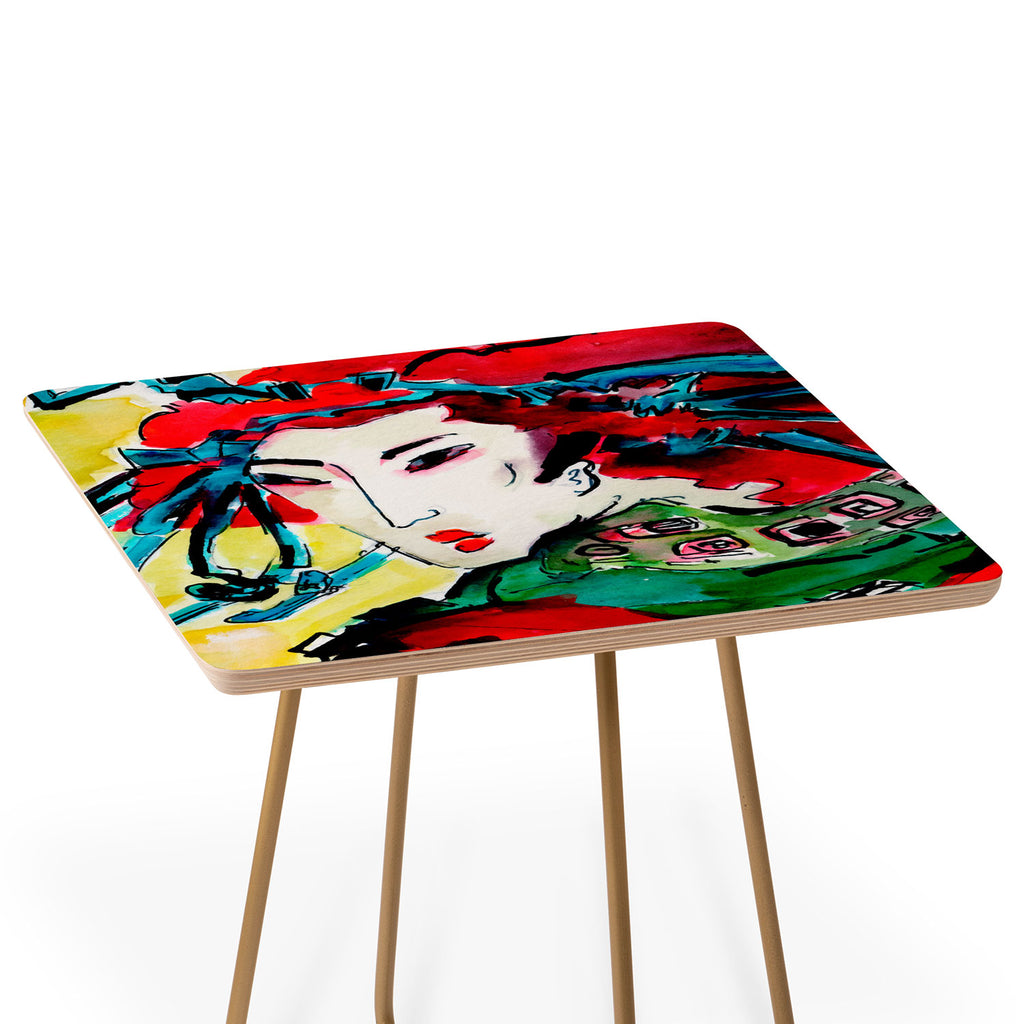 Japanese Woman Side Table Ginette Fine Art