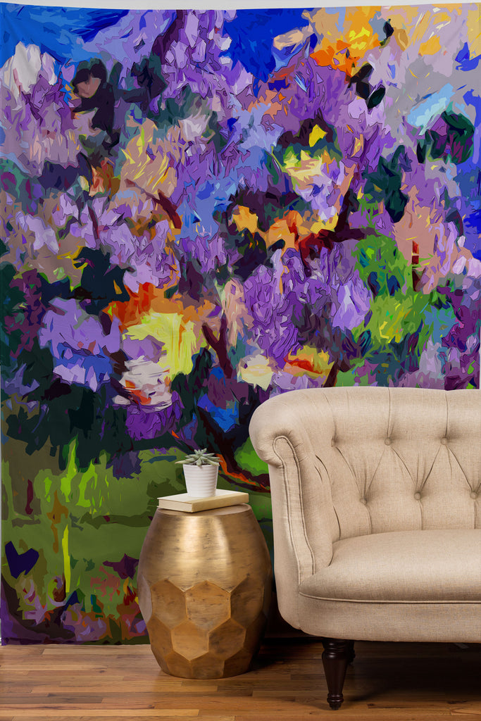 Lilac Tree Tapestry Ginette Fine Art