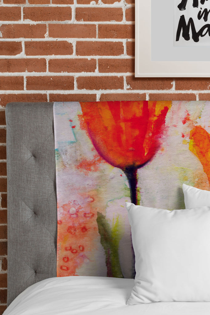 Tulips Bells Of Spring Tapestry Ginette Fine Art