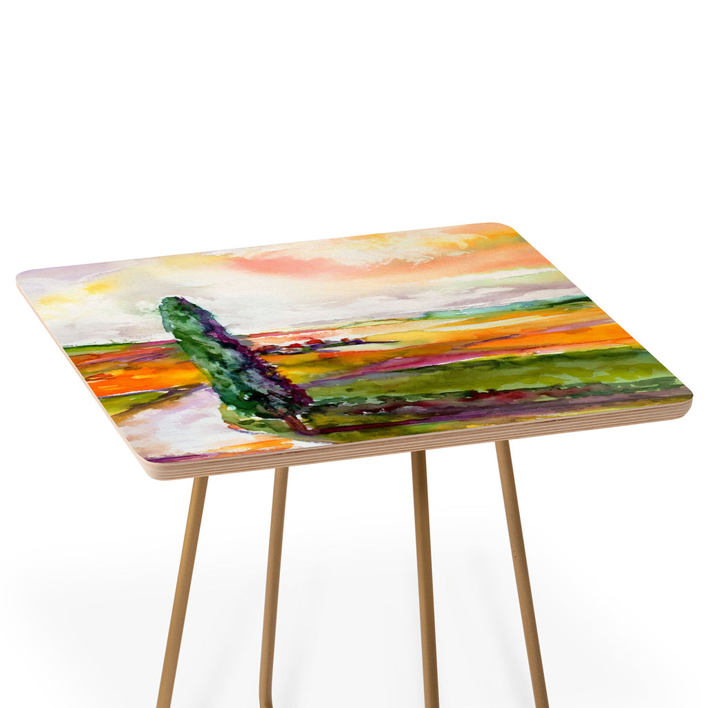 Tuscan Morning Side Table Ginette Fine Art