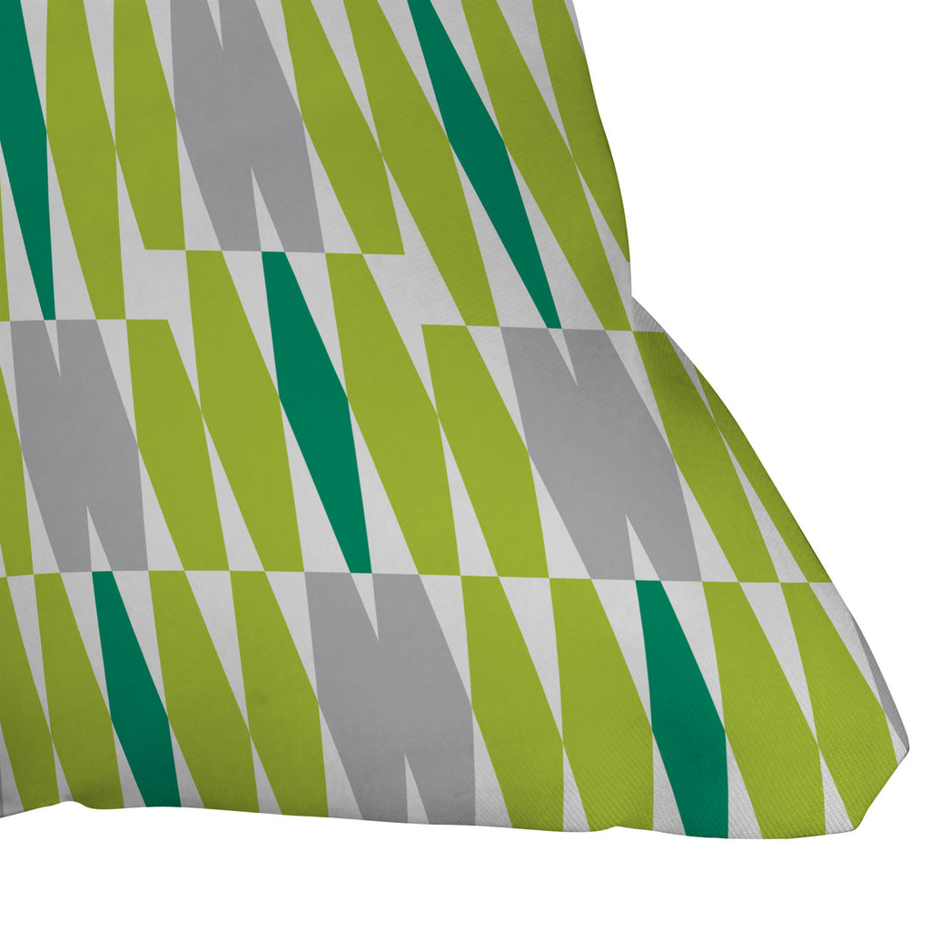 Abacus Emerald Throw Pillow Heather Dutton
