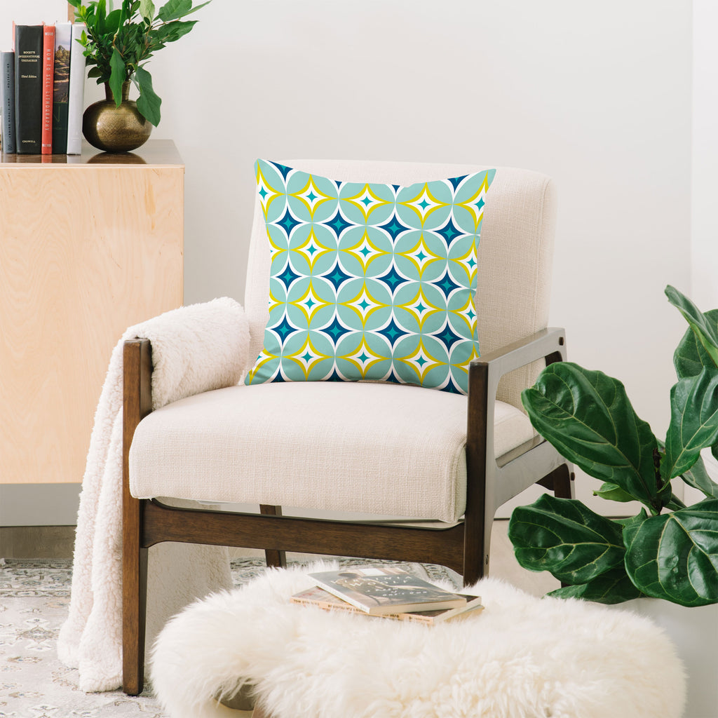 Astral Slingshot Throw Pillow Heather Dutton