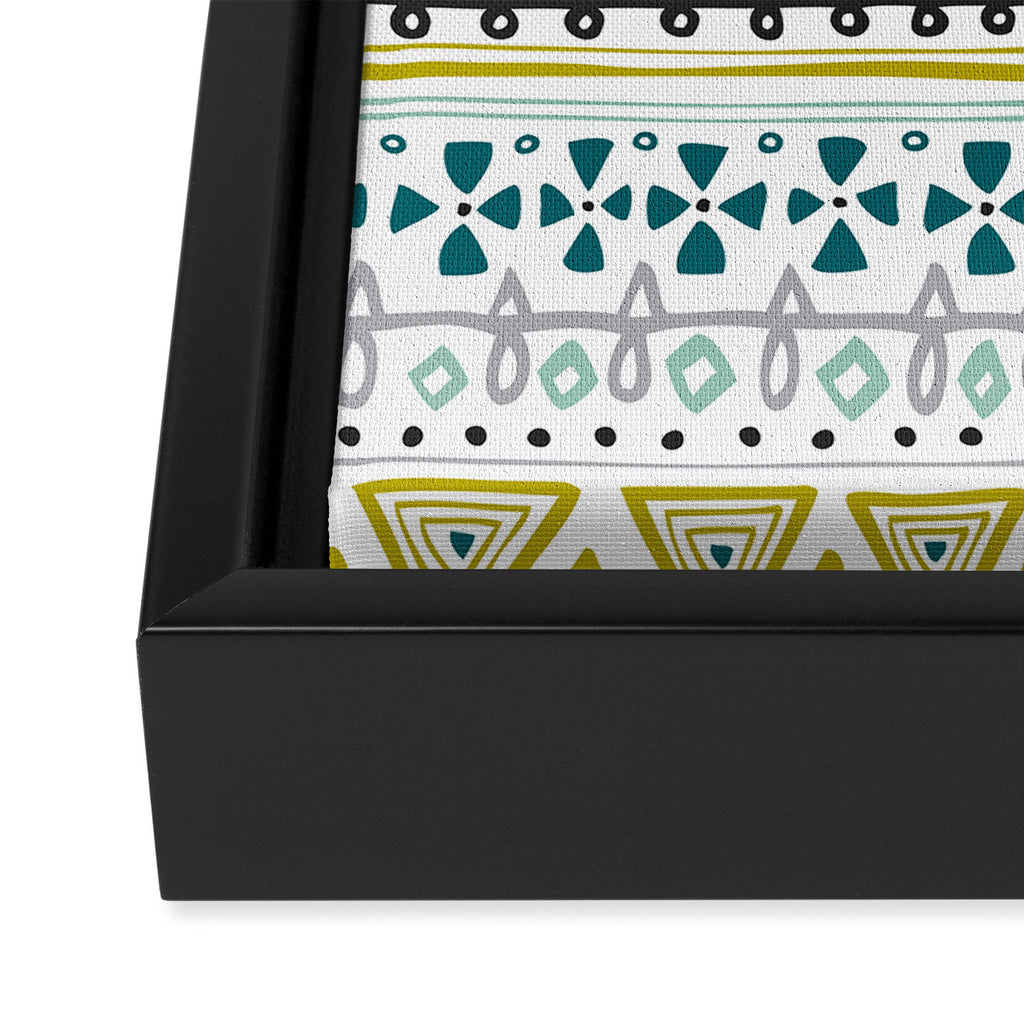 Boho Market Stripe Art Canvas Heather Dutton