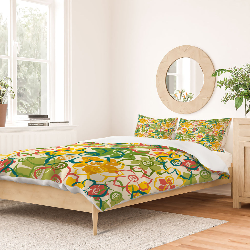 Bouquet Duvet Cover Heather Dutton