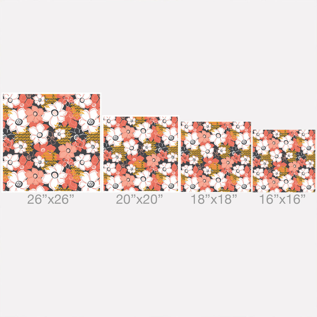 Petals And Pods Lava Throw Pillow Heather Dutton