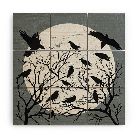 At:ravens call midnight Art Products | Deny Designs