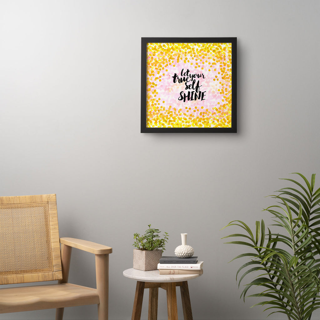 Let Your True Self Shinea Framed Wall Art Hello Sayang