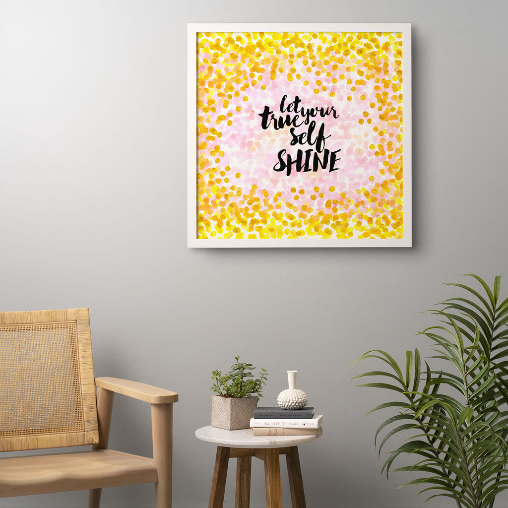 Let Your True Self Shinea Framed Wall Art Hello Sayang