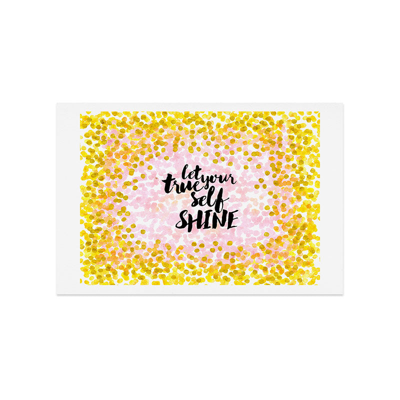 Let Your True Self Shinea Art Print Hello Sayang