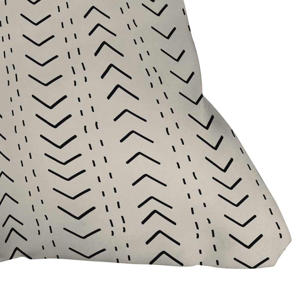 Mud Cloth Inspo Viii Throw Pillow Iveta Abolina