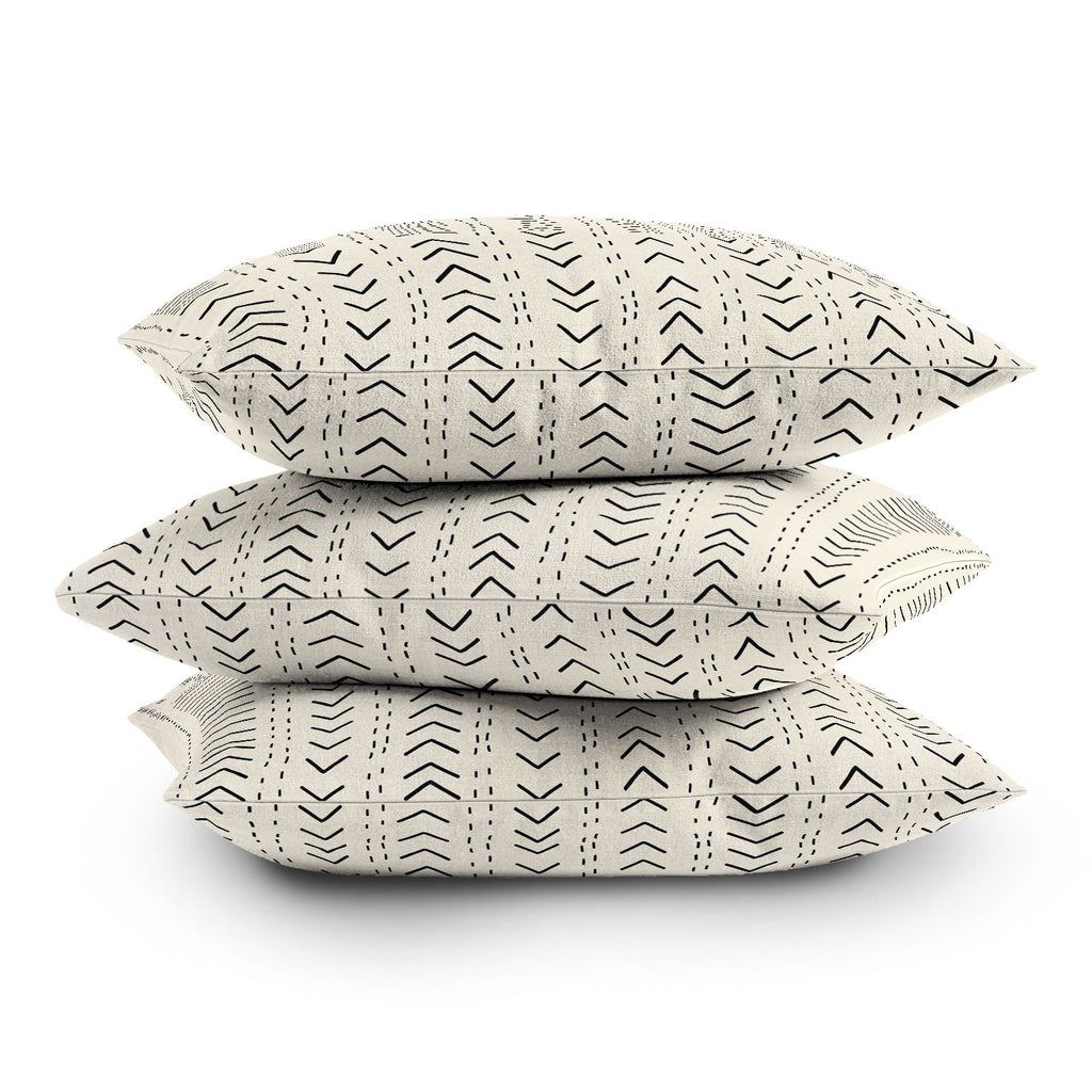 Mud Cloth Inspo Viii Throw Pillow Iveta Abolina