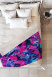Solstice Jewel Fleece Throw Blanket Jacqueline Maldonado