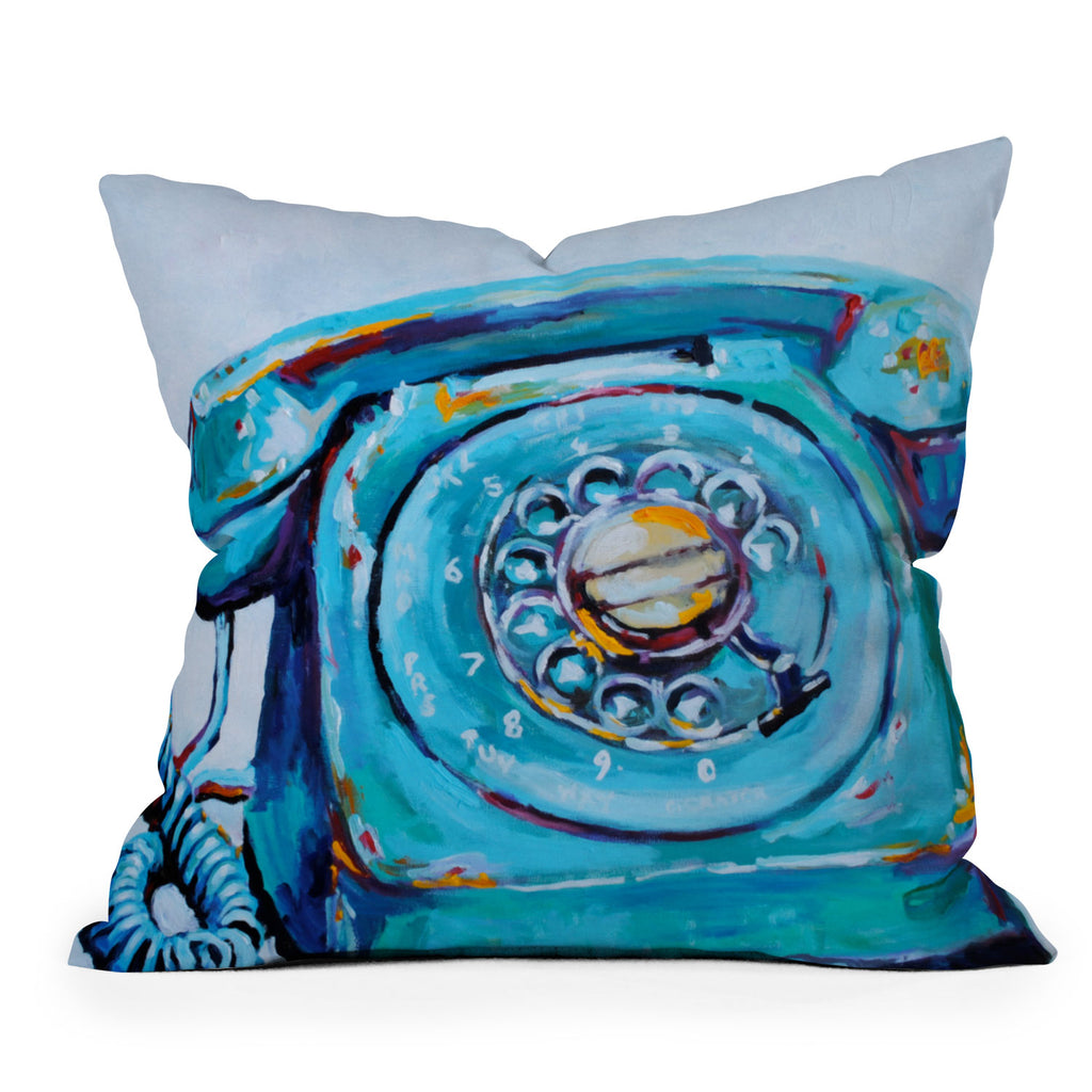 Rotary Throw Pillow Jenny Grumbles