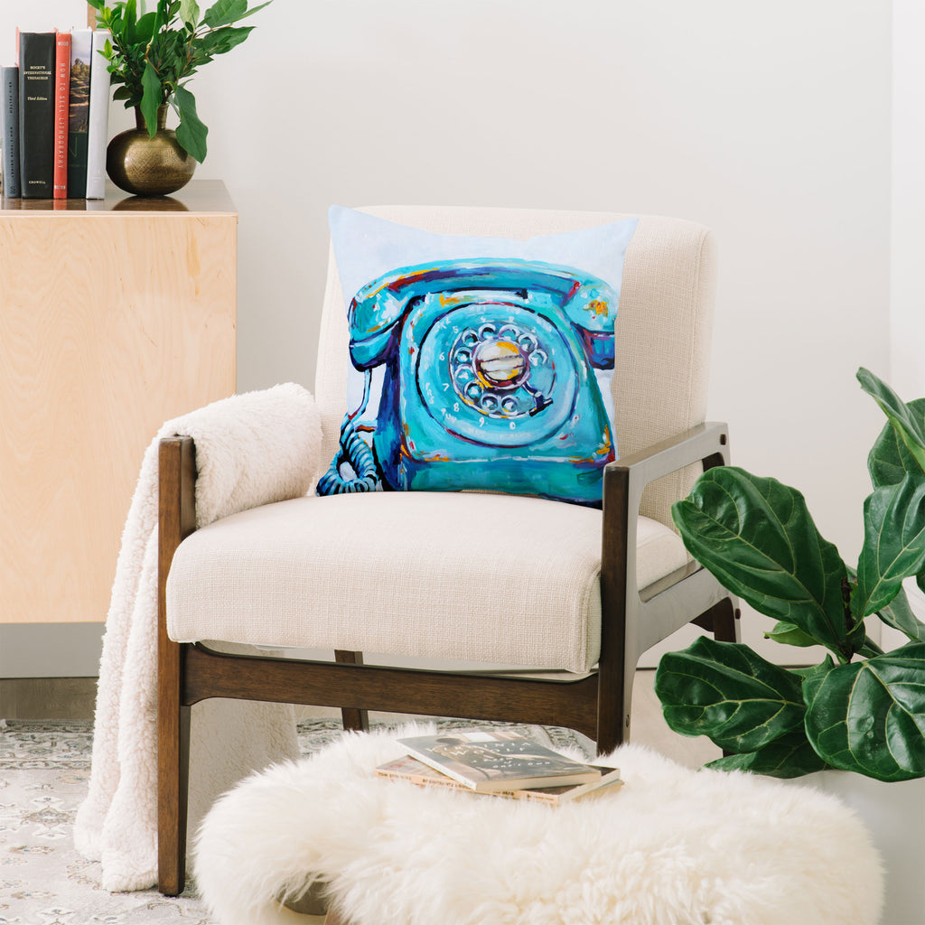Rotary Throw Pillow Jenny Grumbles