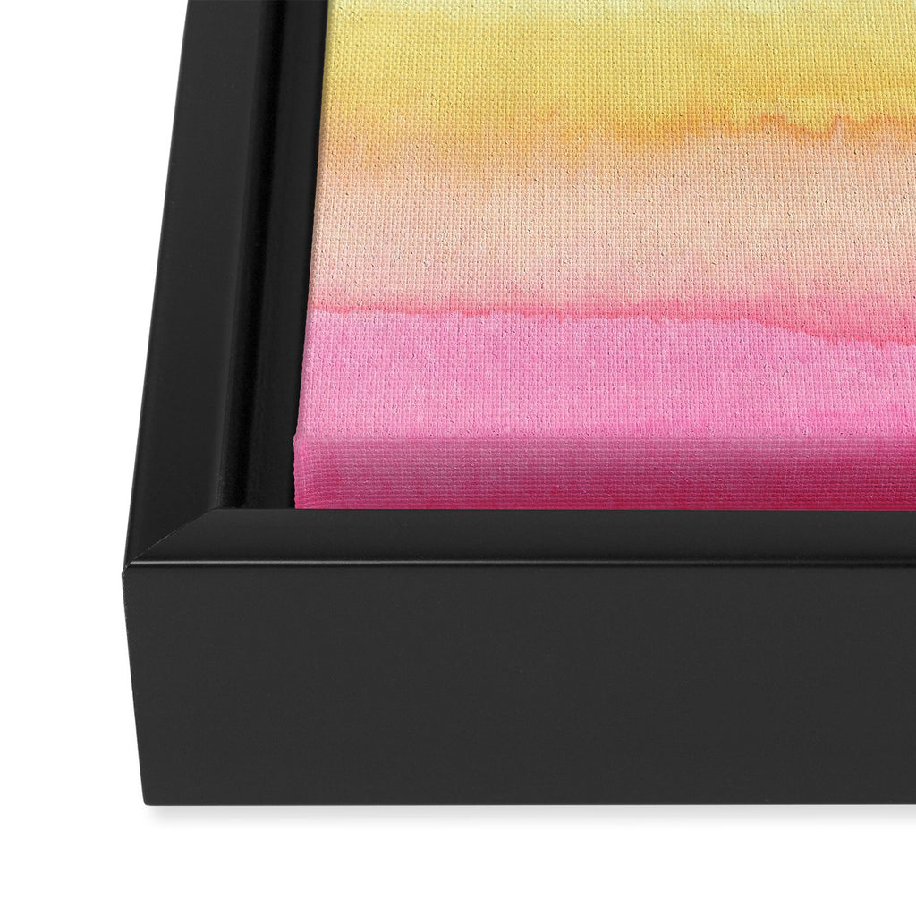 Rainbow Ombre Art Canvas Joy Laforme