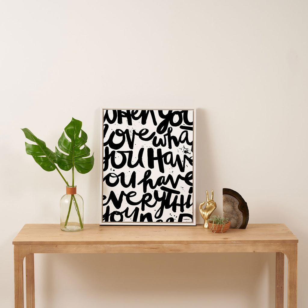 If You Love Art Canvas Kal Barteski