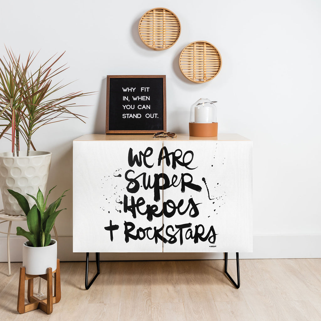 Superheroes Credenza Kal Barteski