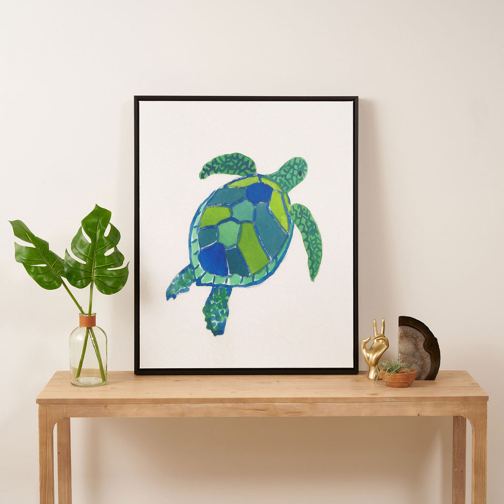 Sea Turtle Art Canvas Laura Trevey