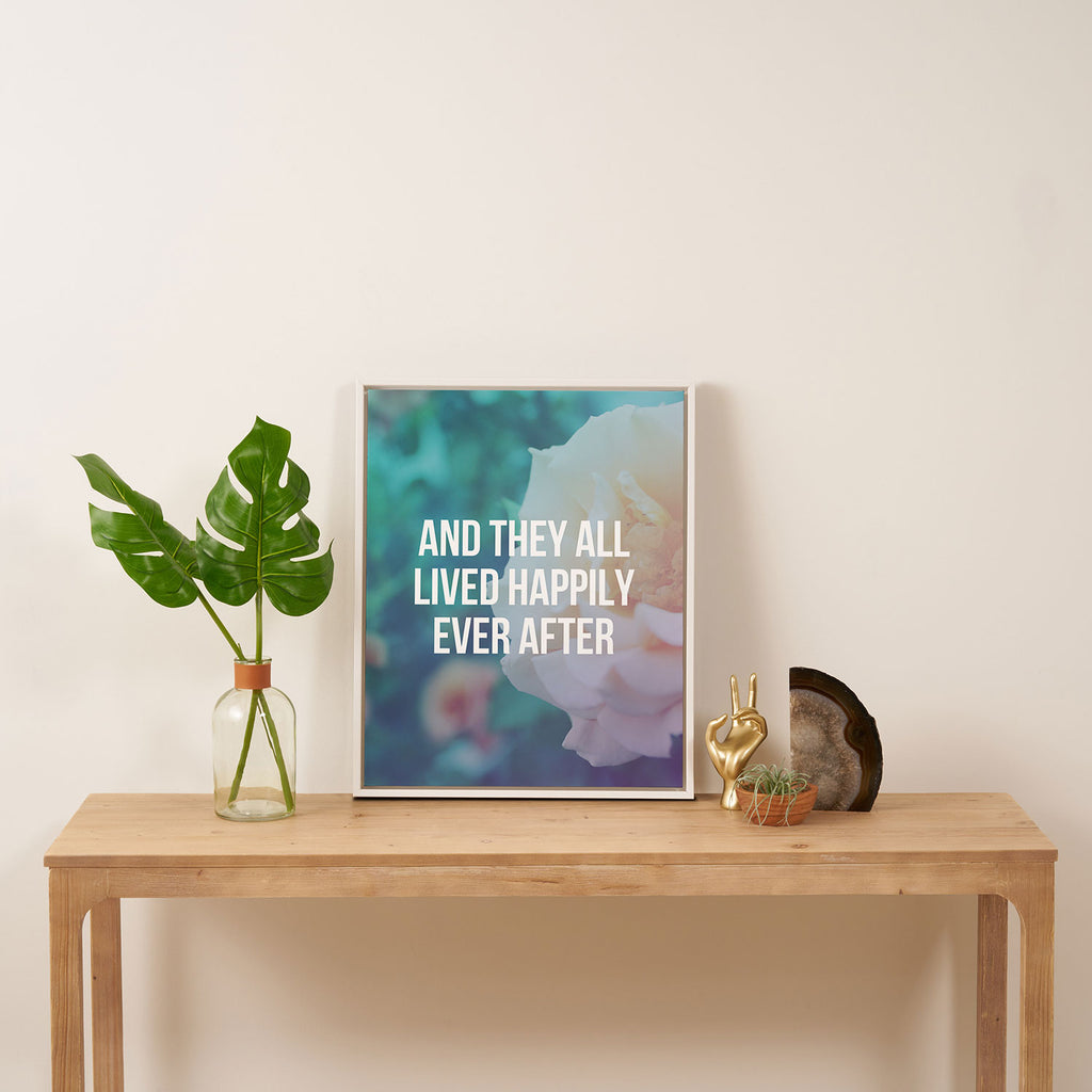 Ever After Art Canvas Leah Flores