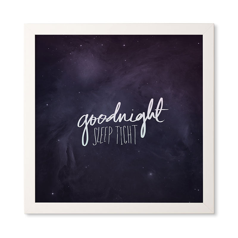Goodnight Framed Wall Art Leah Flores