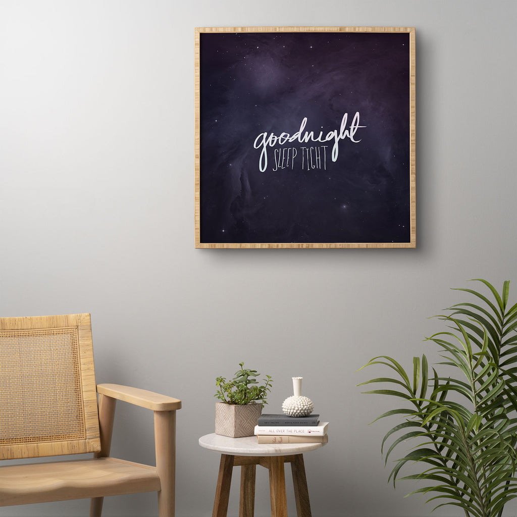 Goodnight Framed Wall Art Leah Flores