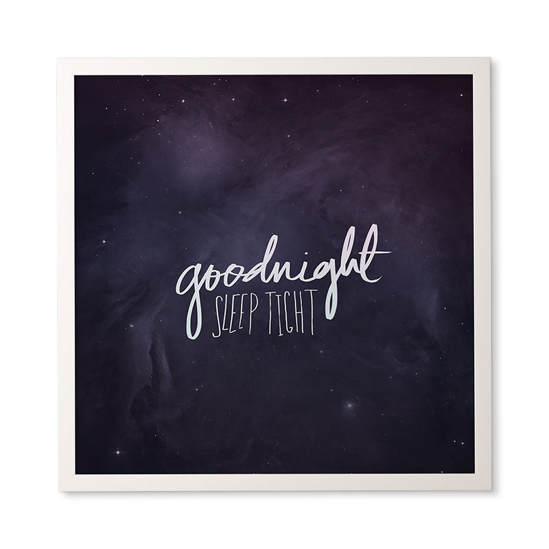 Goodnight Framed Wall Art Leah Flores