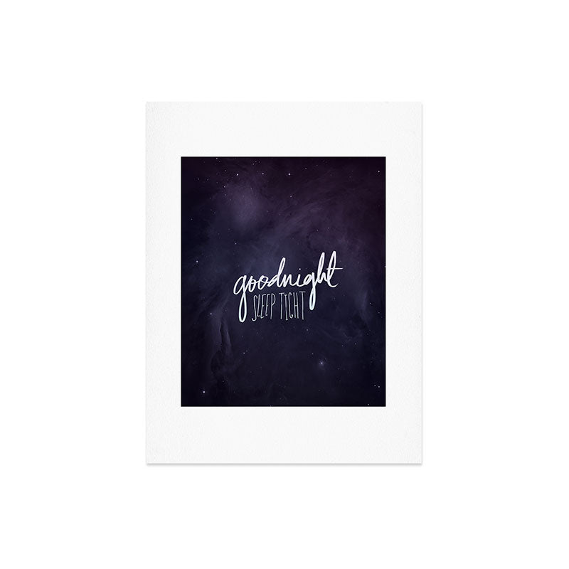 Goodnight Art Print Leah Flores