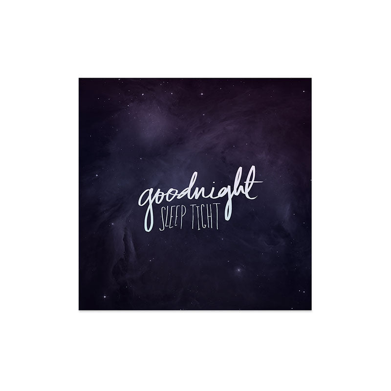 Goodnight Art Print Leah Flores