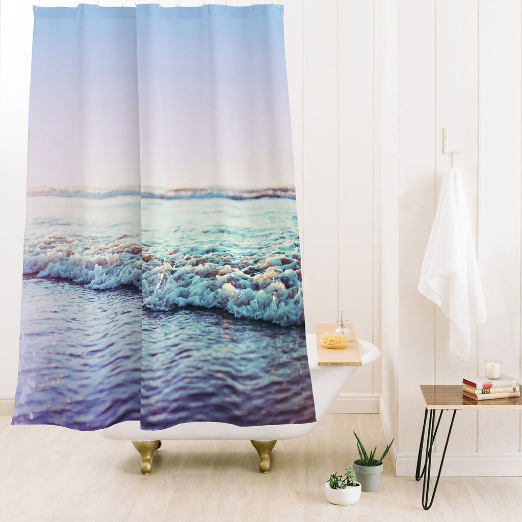 Ocean Dreamer Shower Curtain Leah Flores