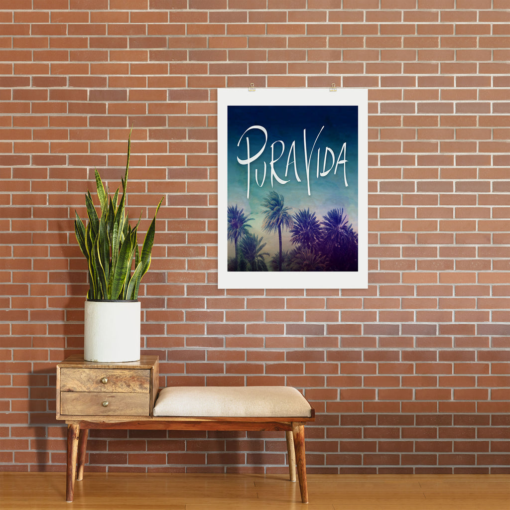 Pura Vida Art Print Leah Flores