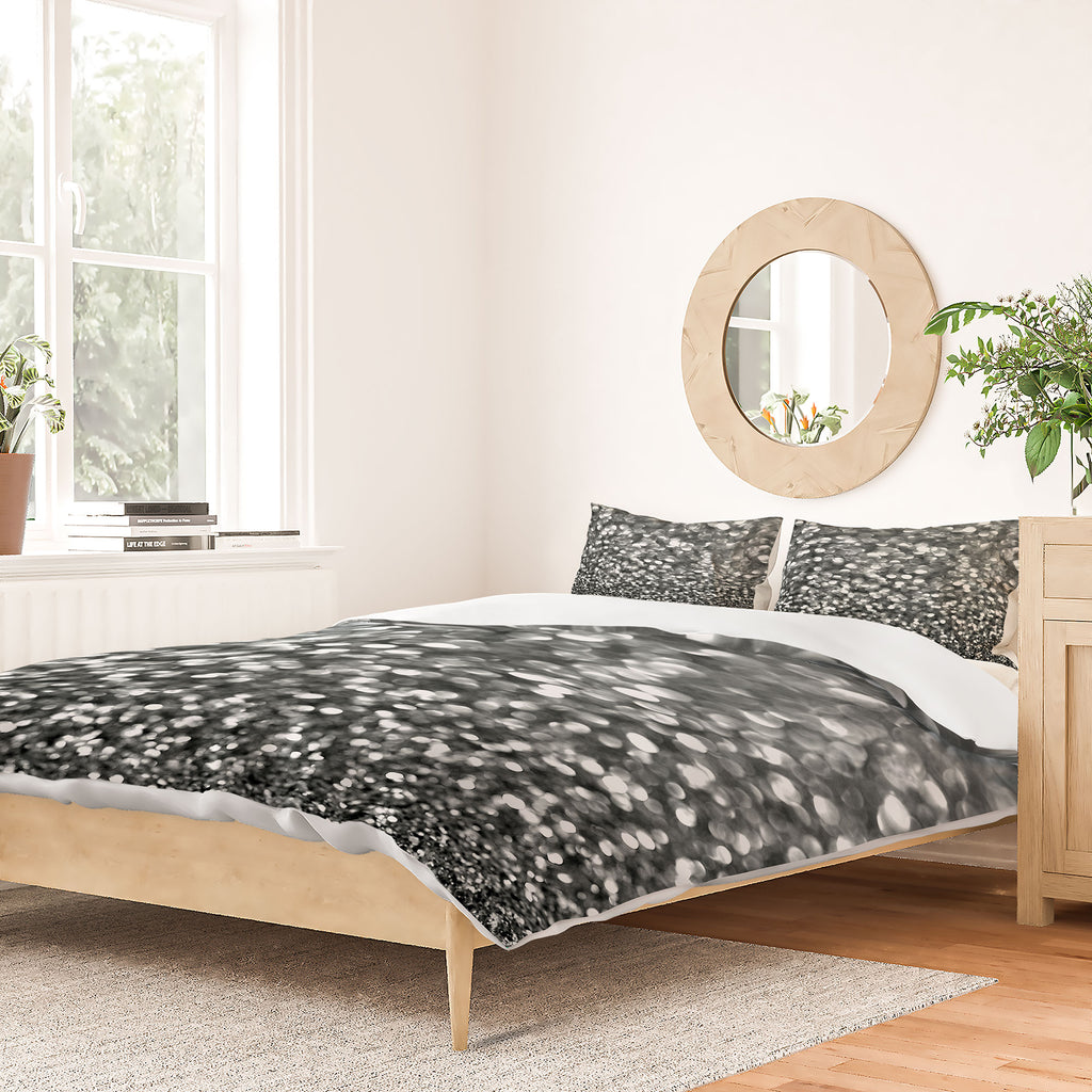 Steely Grays Duvet Cover Lisa Argyropoulos