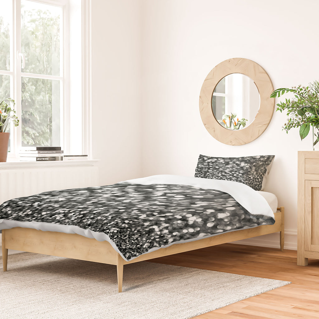 Steely Grays Duvet Cover Lisa Argyropoulos