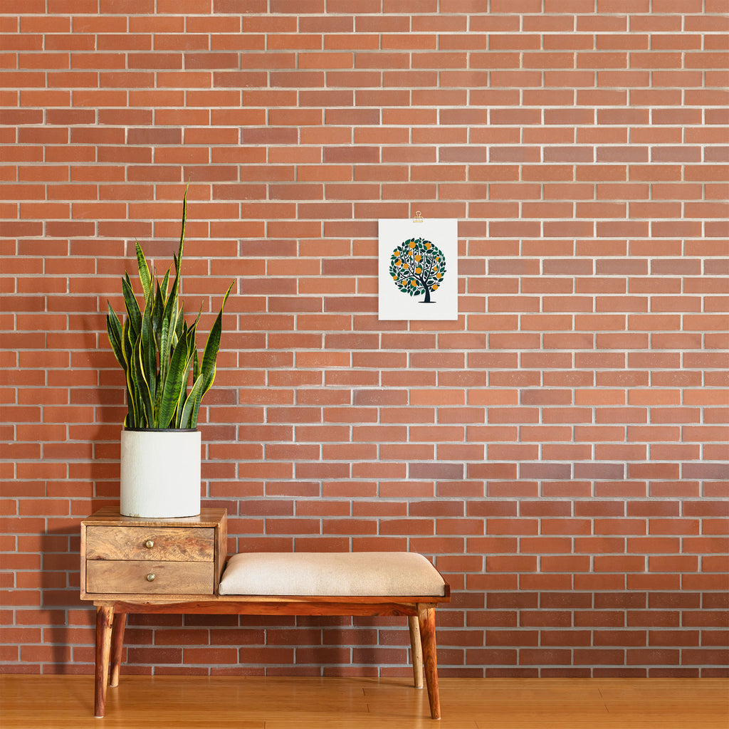 Orange Tree Art Print Lucie Rice