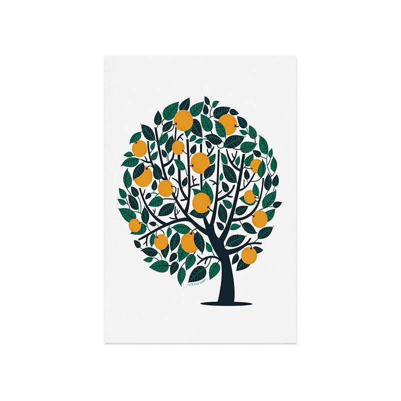 Orange Tree Art Print Lucie Rice