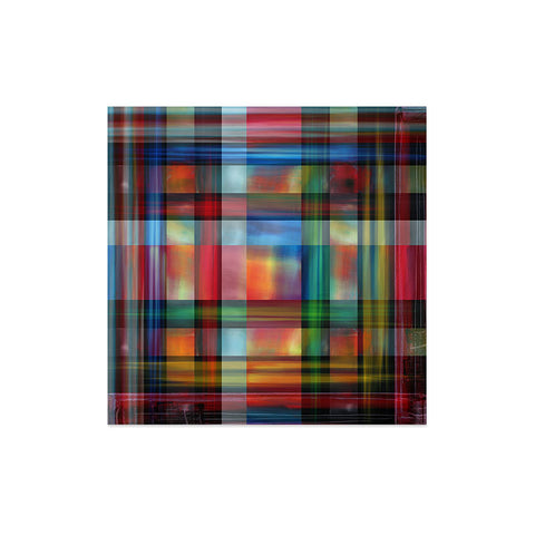 At:multi abstracts plaid Art Products | Deny Designs