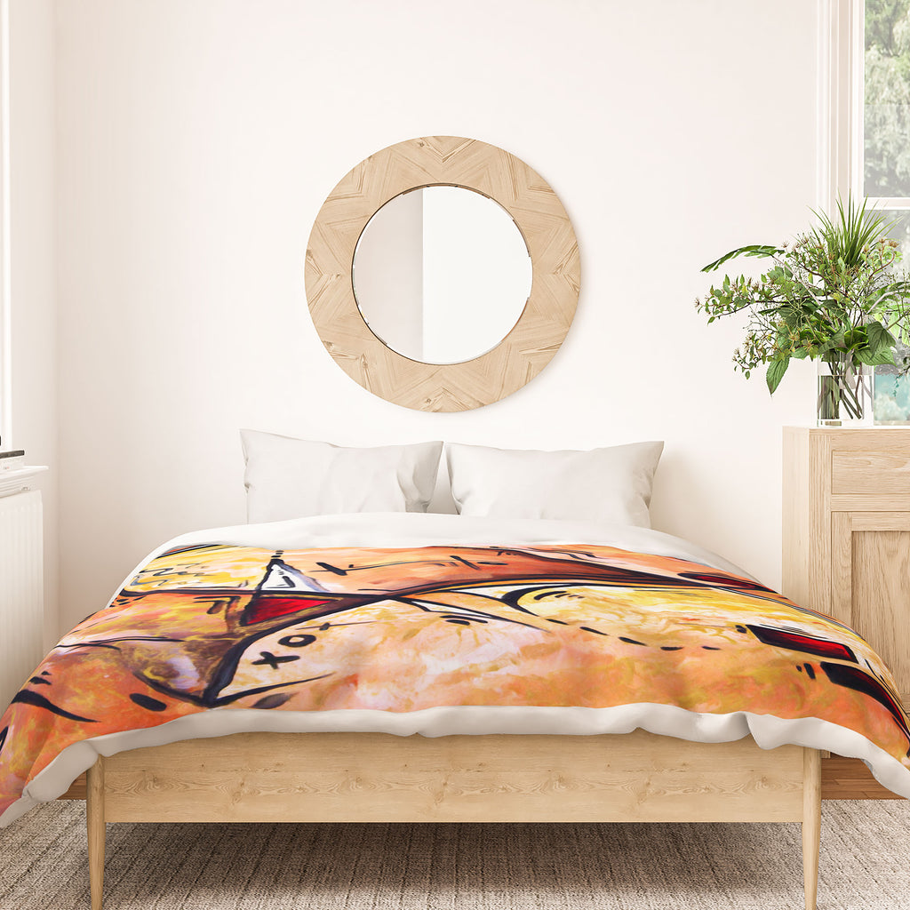 Wild At Heart Duvet Cover Madart Inc