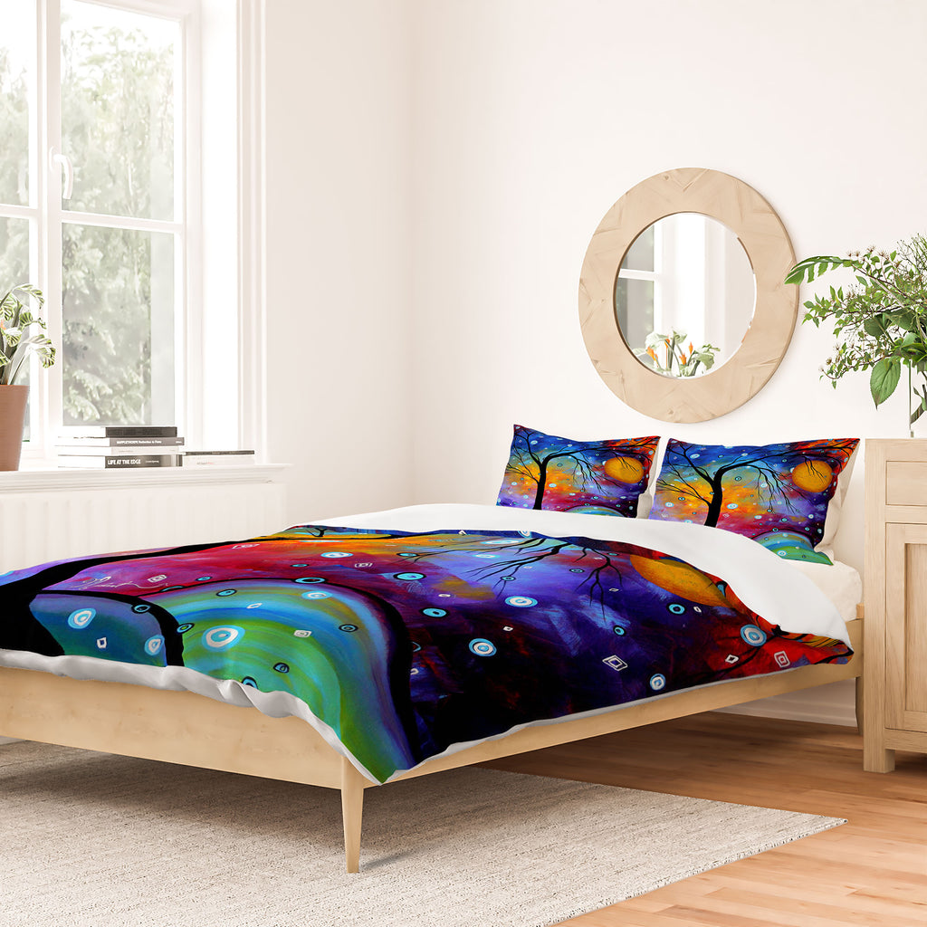 Winter Sparkle Duvet Cover Madart Inc