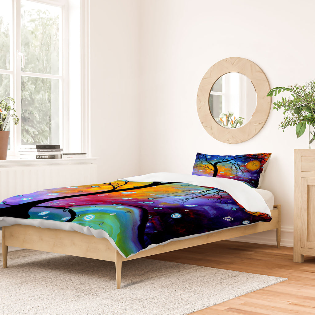 Winter Sparkle Duvet Cover Madart Inc