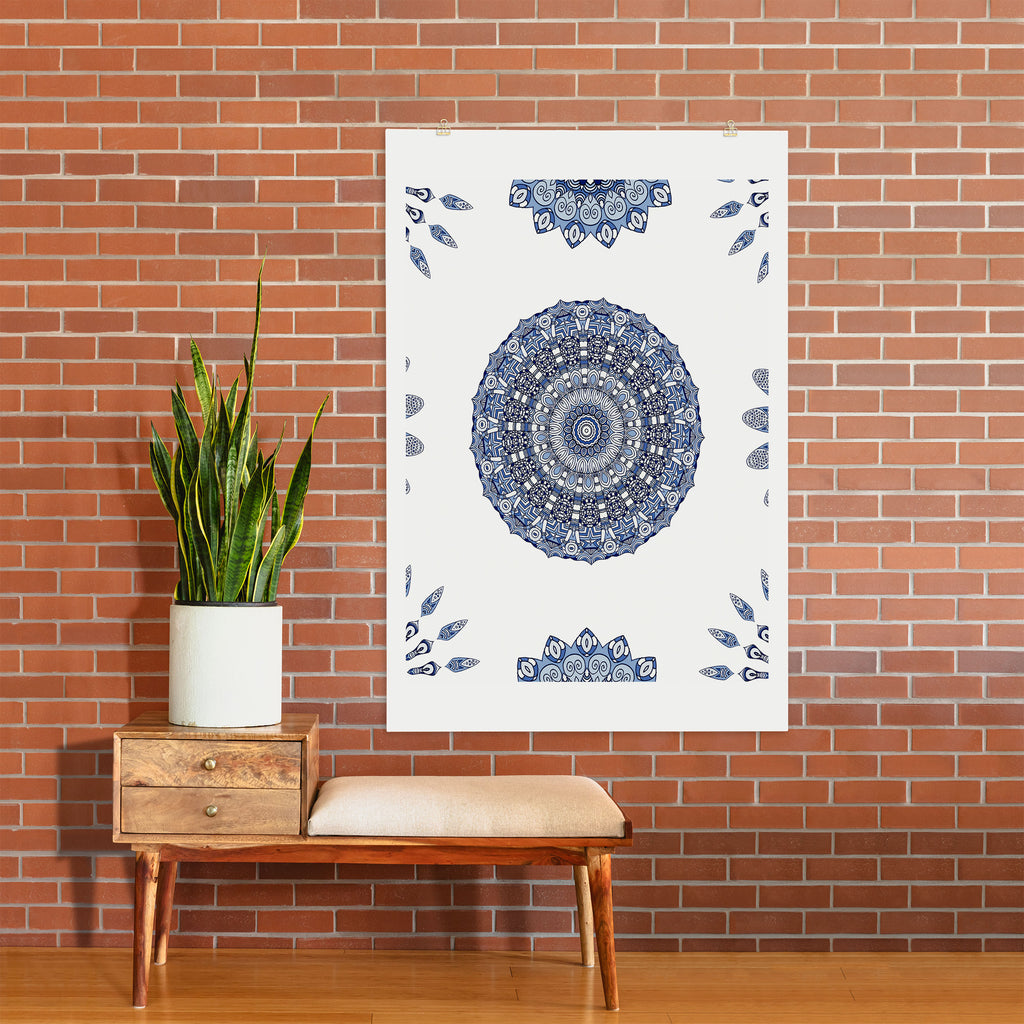 Greek Blue Sunshine Art Print Monika Strigel