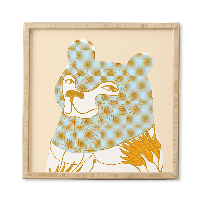 Mrs Bear Framed Wall Art Mummysam